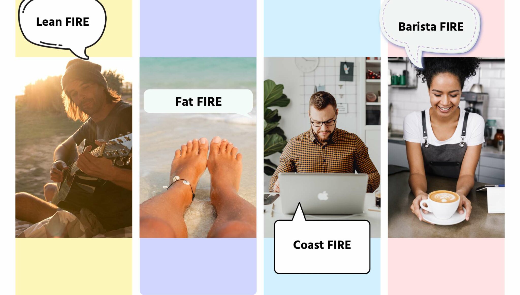 9 Different Types of Financial Independence Retire Early (FIRE)